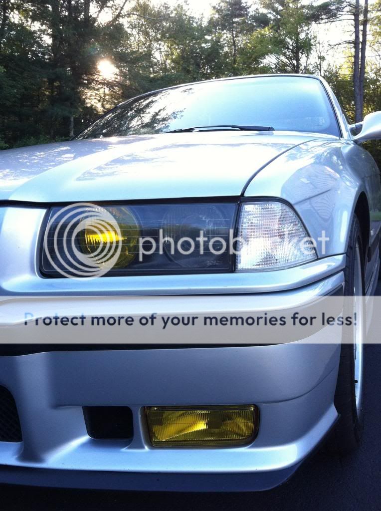 E36 Bosch Euro Headlight Amber High Beam