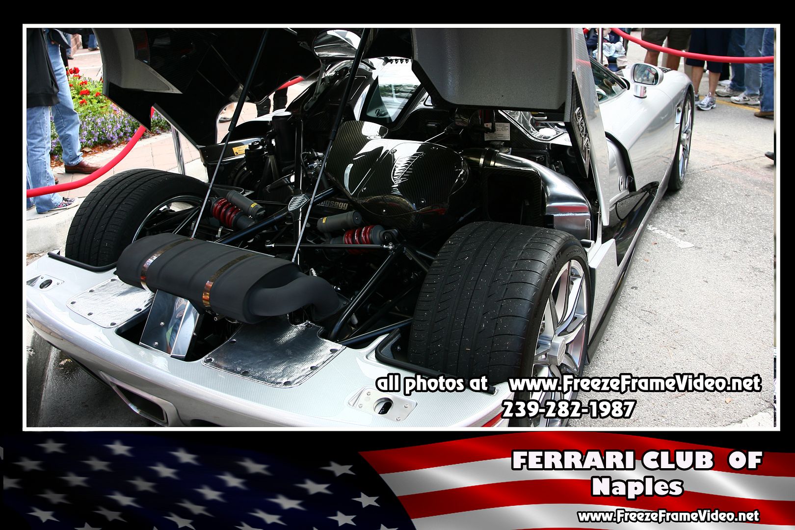 Hot Rod/Ferrari Show Naples,Fl By Freeze Frame - Offshoreonly.com